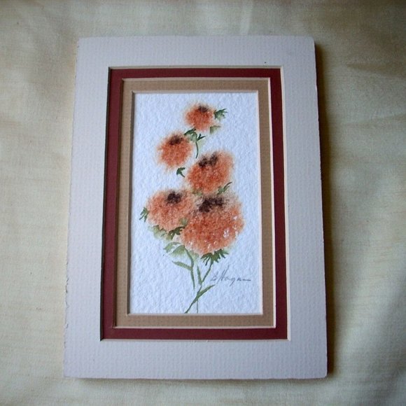 Barbara Hagan | Art | Original Artist Signed Flowers Watercolor ...
